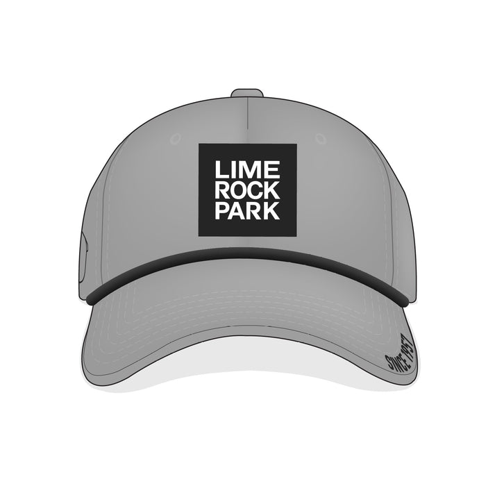 Lime Rock Park Performance Hat - Light Grey – Lime Rock Gear